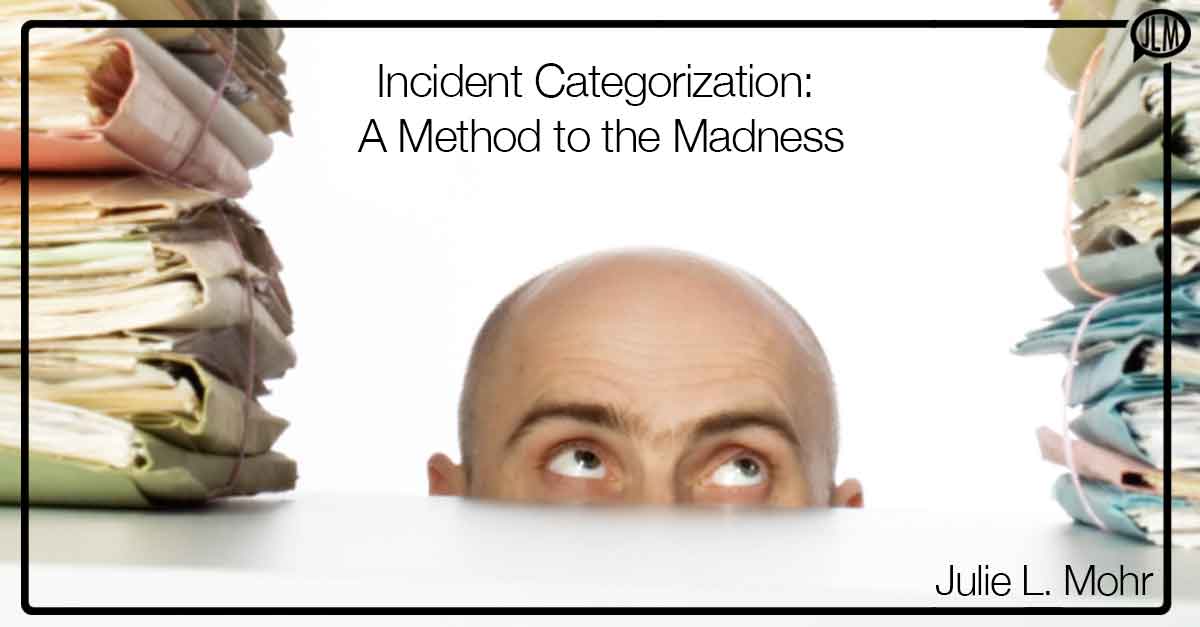 Incident Categorization A Method To The Madness